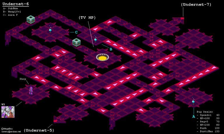 Mega Man Battle Network 3: All Maps - KosGames