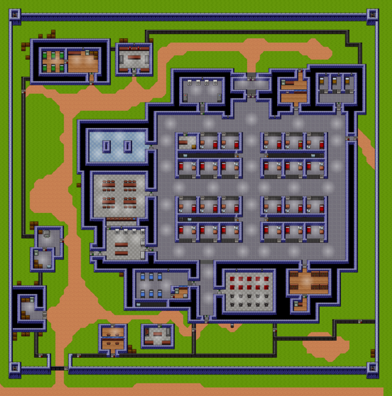 The Escapists: All Prison Maps - KosGames