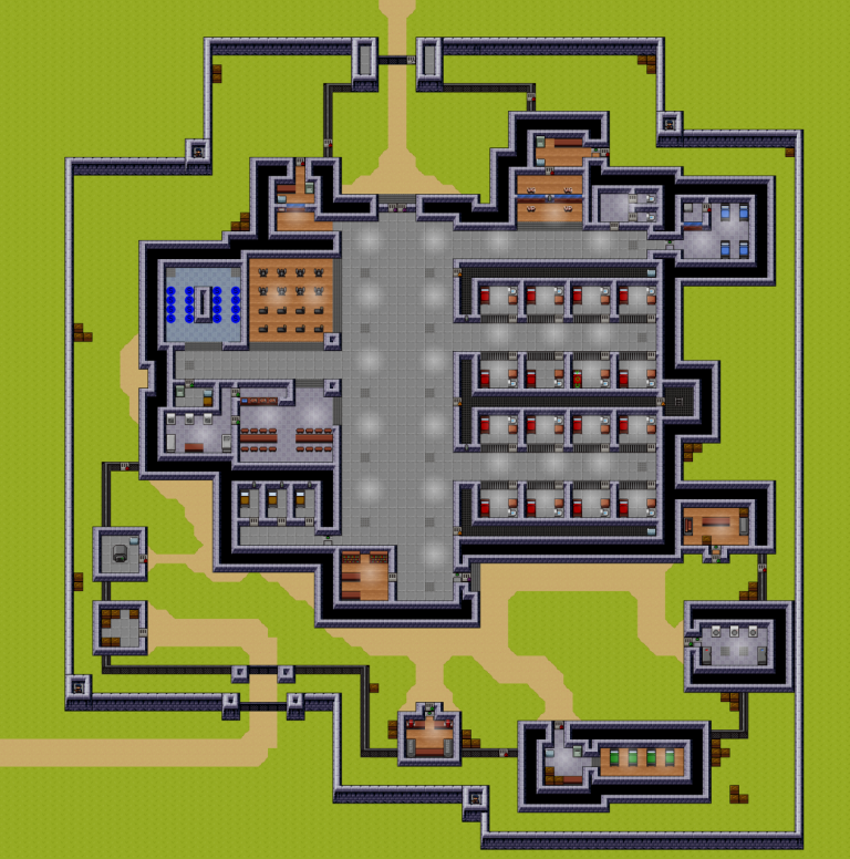 The Escapists: All Prison Maps - KosGames