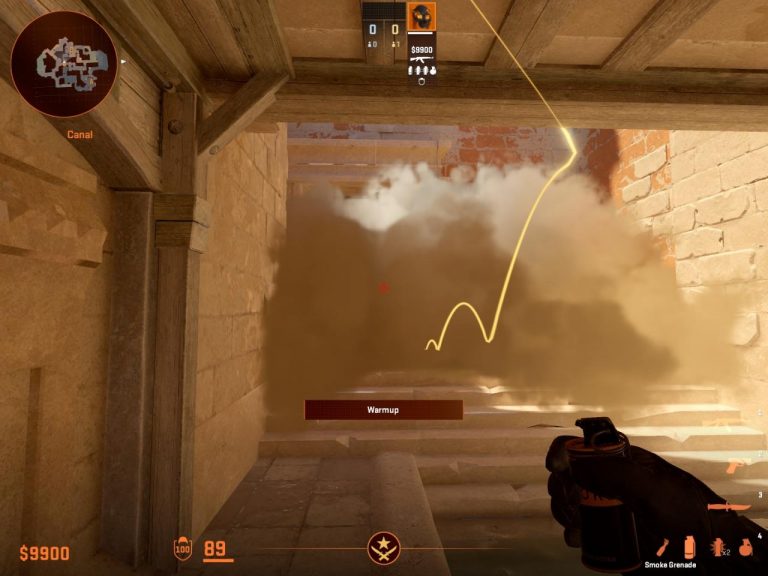 Counter-Strike 2: Simple Anubis [Solo] Utilidad esencial (Humos) - KosGames