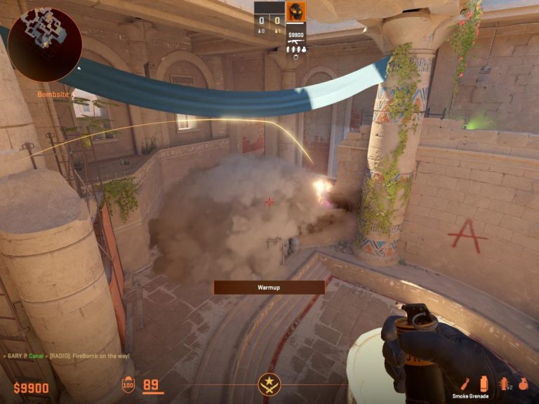 Counter-Strike 2: Simple Anubis [Solo] Essential Utility (Smokes ...