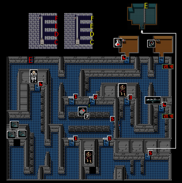 METAL GEAR & METAL GEAR 2: Solid Snake - All Maps - KosGames