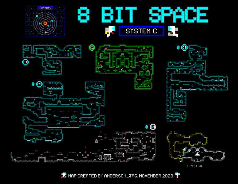 8 Bit Space: All Maps - KosGames