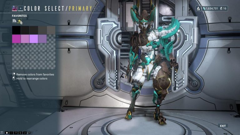 Warframe: Free Color Palette Guide - KosGames