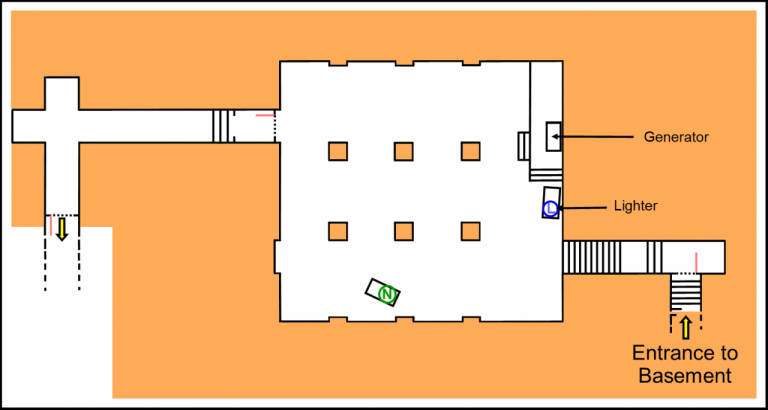 The Light Remake: Basement Map - KosGames