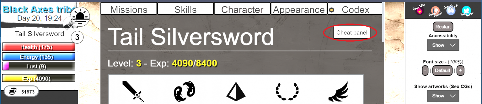 Love and Corruption: Patreon Codes + Cheat Codes (V0.4.5) - KosGames