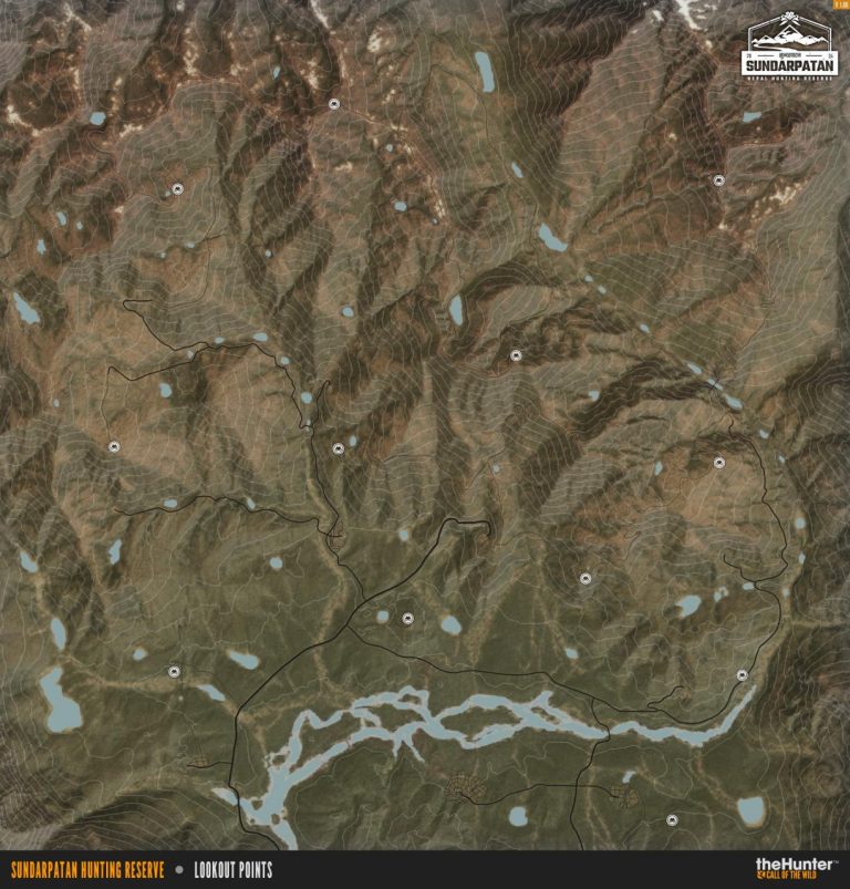 theHunter: Call of the Wild - All Secret Locations for Sundarpatan ...