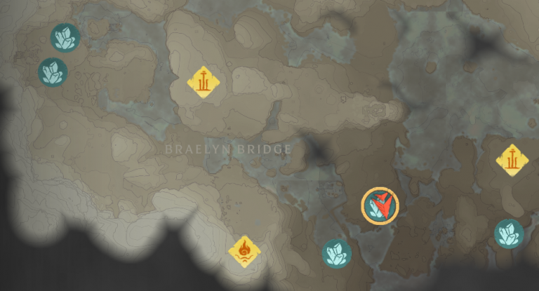 Enshrouded: Springlands Fossil Map - KosGames